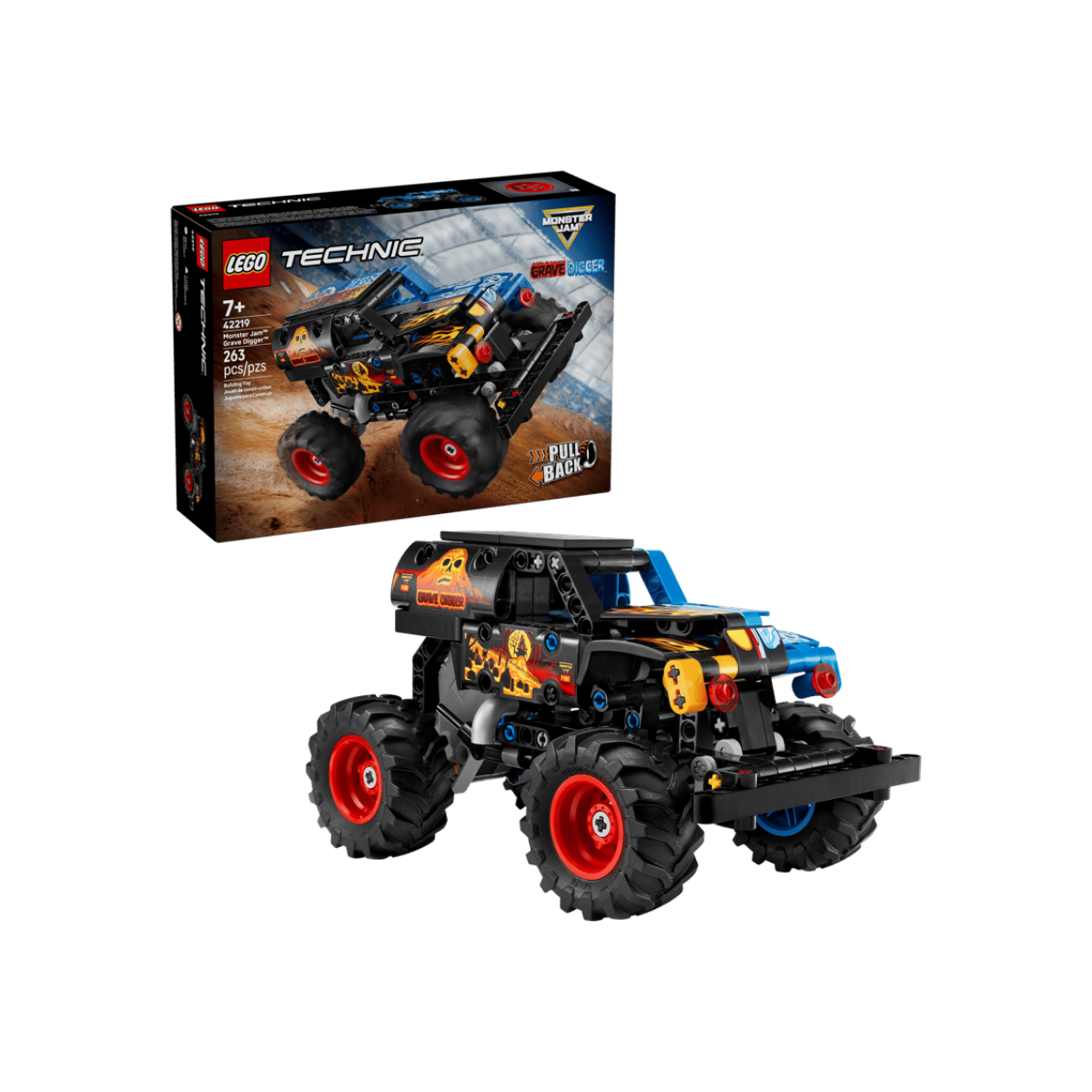 Lego - Technic - Monster Jam Grave Digger - Feu et Glace – Grenier des ...